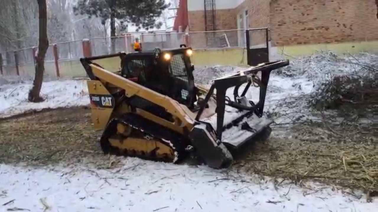Tocatoare Forestiera Cat 289d Hm315 Youtube