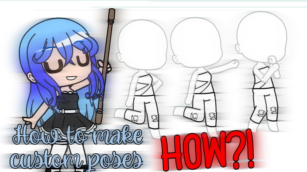How To Make Custom Poses In Gacha Club Tutorial Gacha Club Tutorial