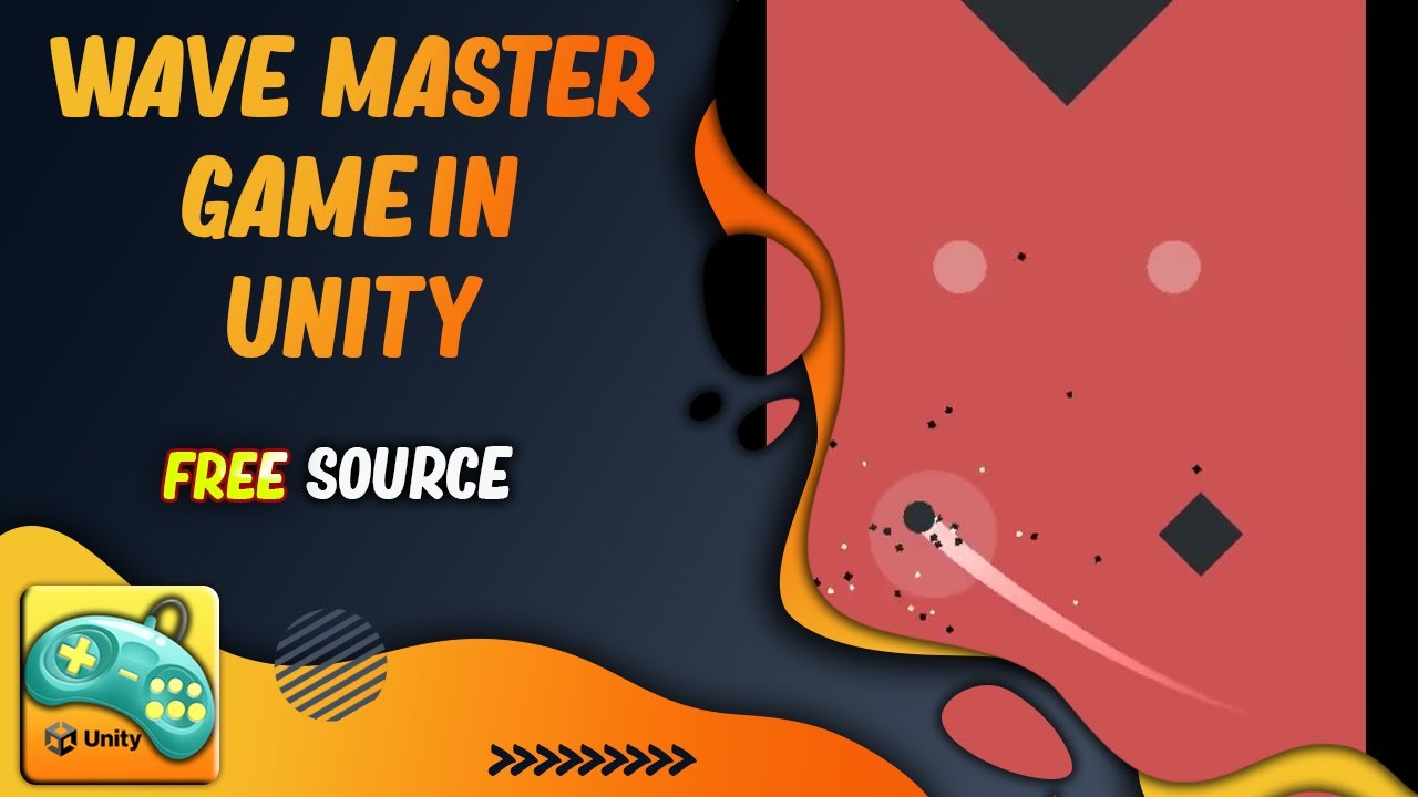 Wave Master Game Clone In Unity2d Unity Tutorial Free Source Code