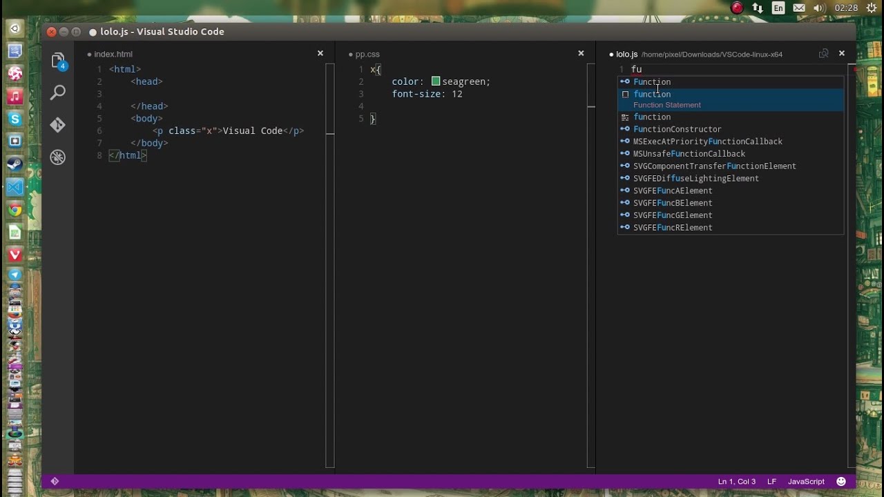 Visual Studio Code Linux Install Eastmeva