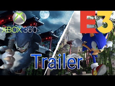 Sonic Unleashed Xbox 360 E3 Trailer Youtube