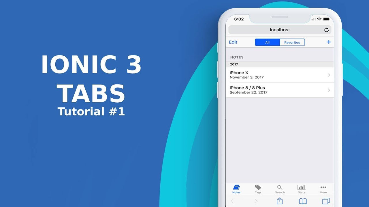 Ionic 3 Tabs Tutorial 1 Youtube
