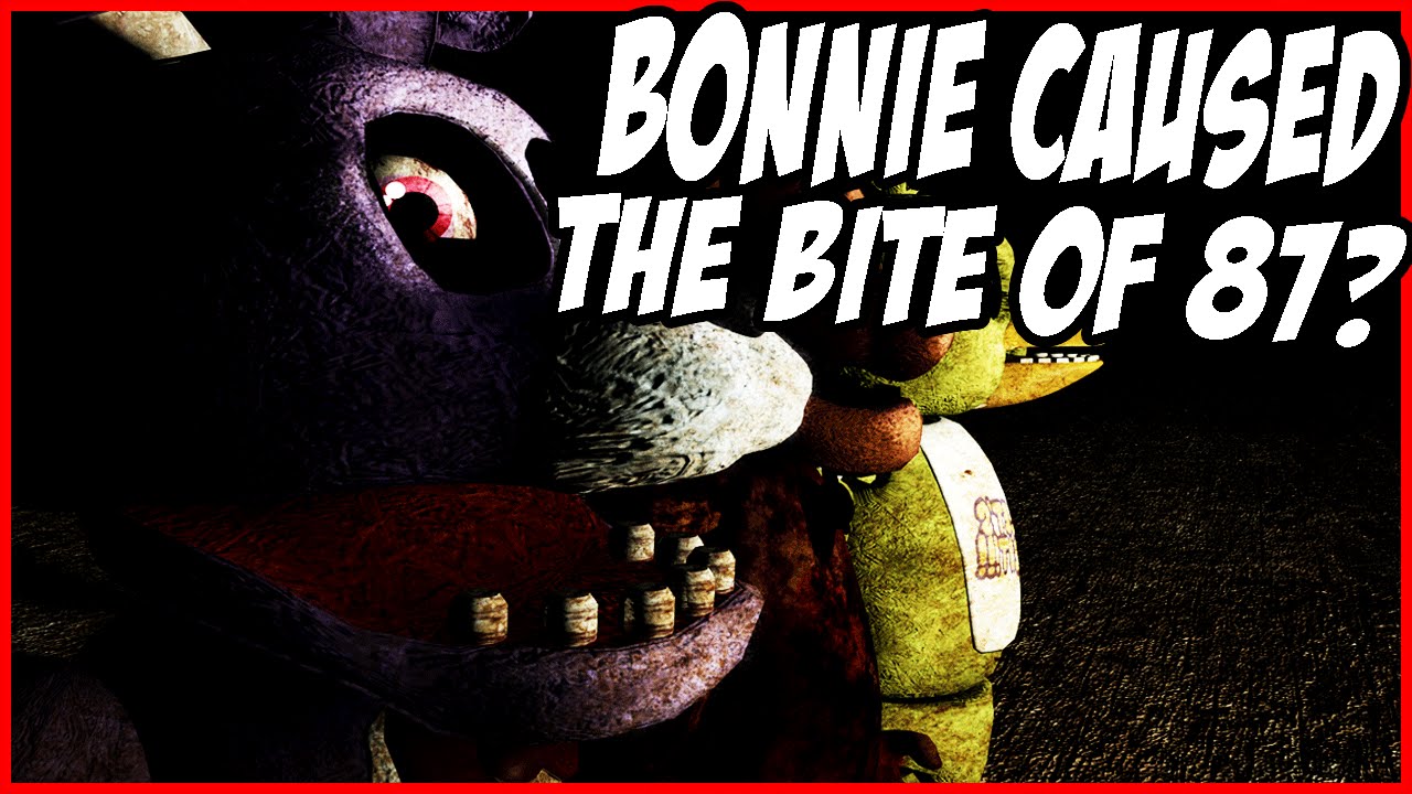 Five Nights At Freddys Toy Bonnie Caused The Bite Of 1987 Youtube