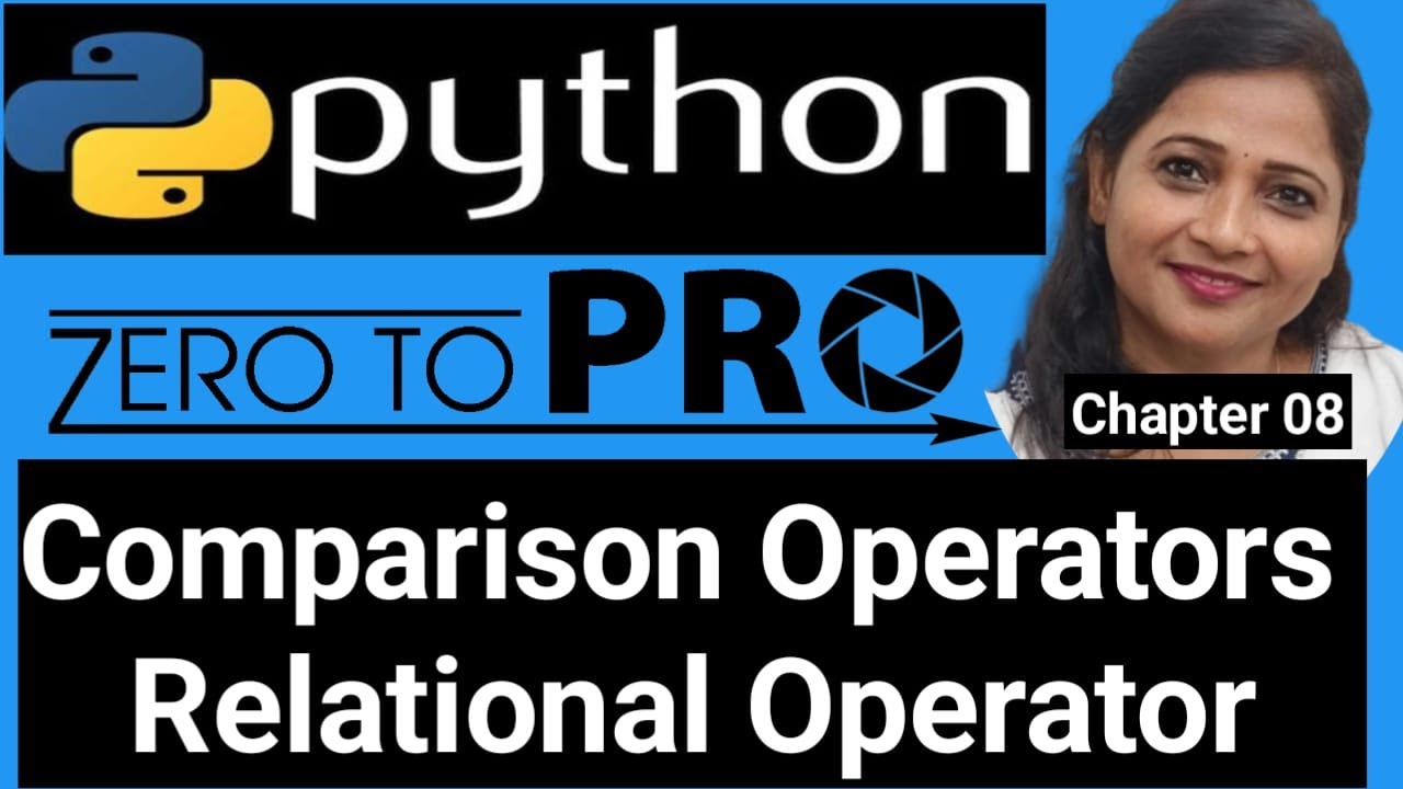 Comparison Operators In Python With Examples Relational Operators In