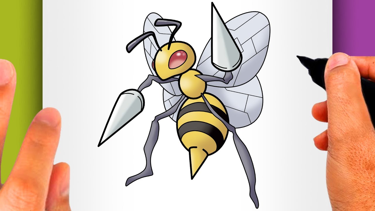 How To Draw Beedrill How To Draw Pokémon Nº 0015 Easy Pokémon