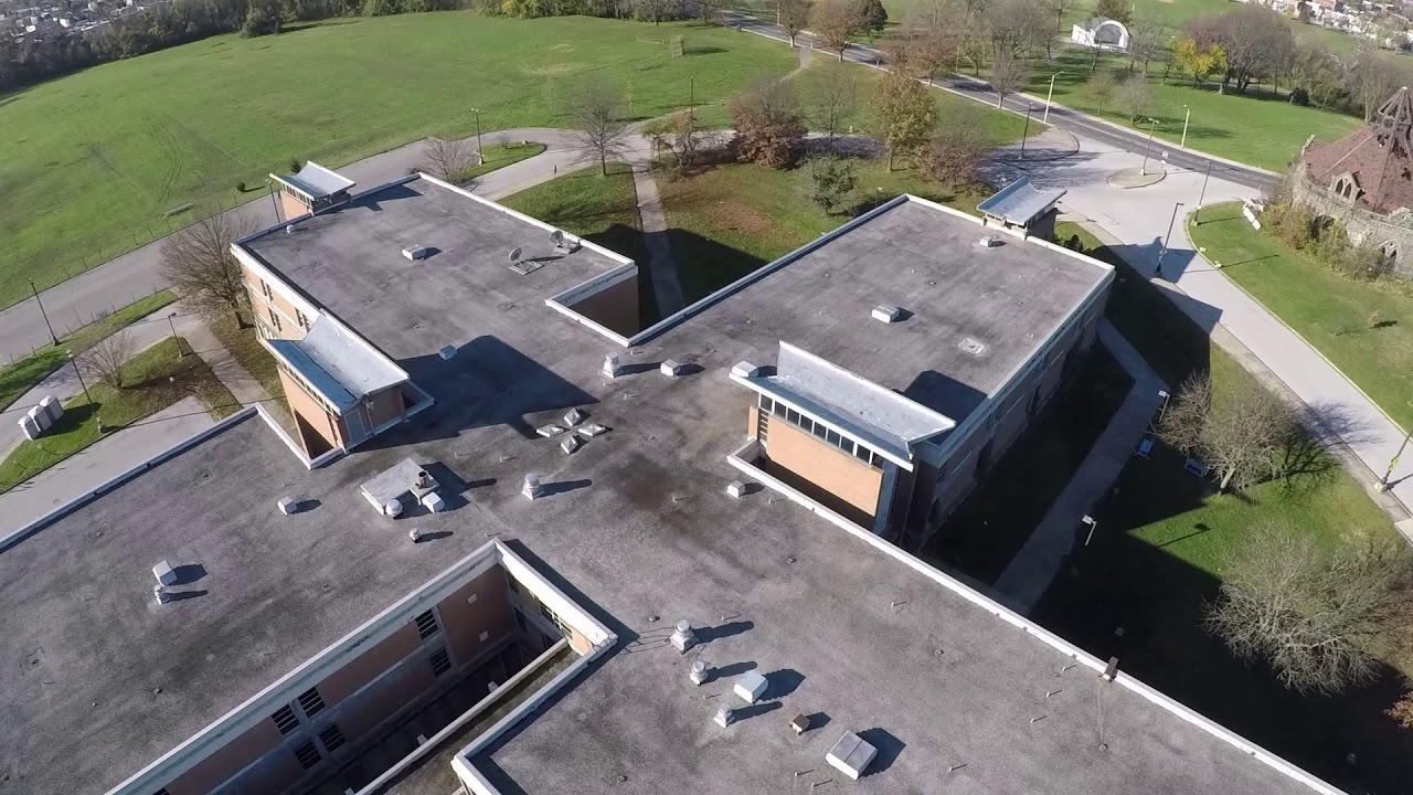 Baltimore Lake Clifton High Drone Footage Youtube