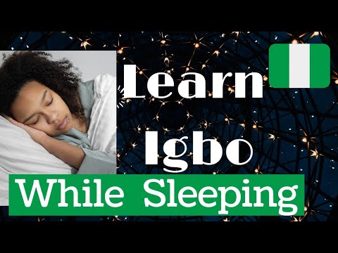 Learn Igbo While Sleeping 8 Hours Igbo For Beginners Igbo Language