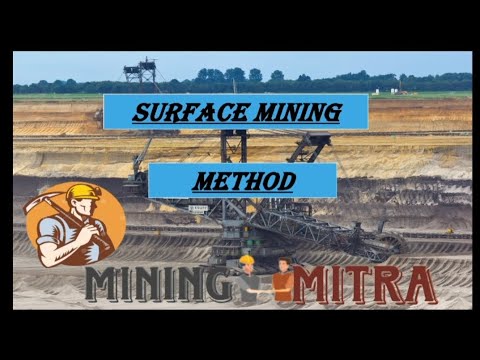 Surface Mining Method Surface Mining Types Of Surface Mining Mining