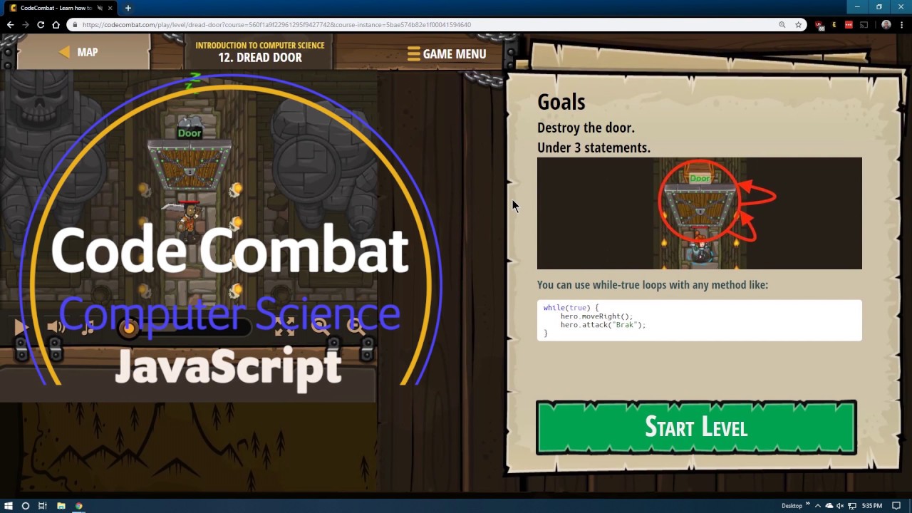 Code Combat Level 12 Javascript Tutorial Youtube
