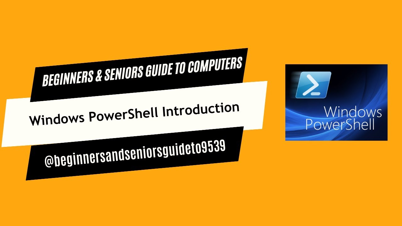 Windows Powershell Introduction Youtube