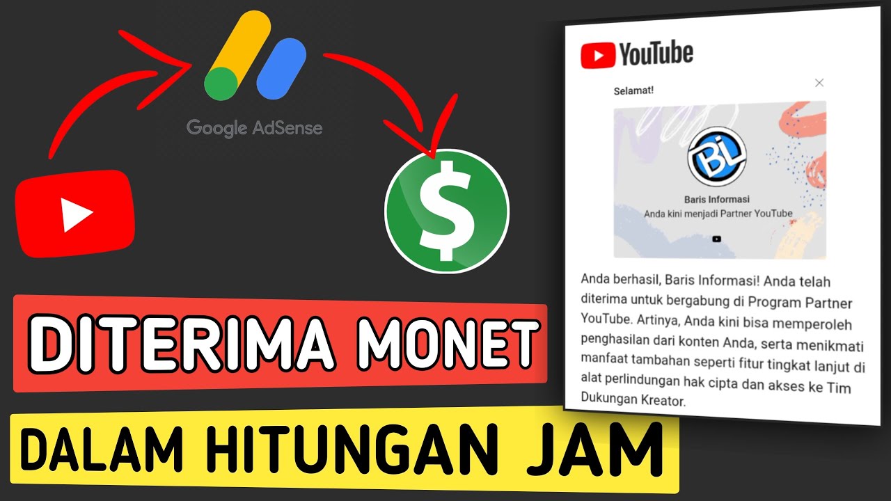 Cara Daftar Monetisasi 2023 Youtube