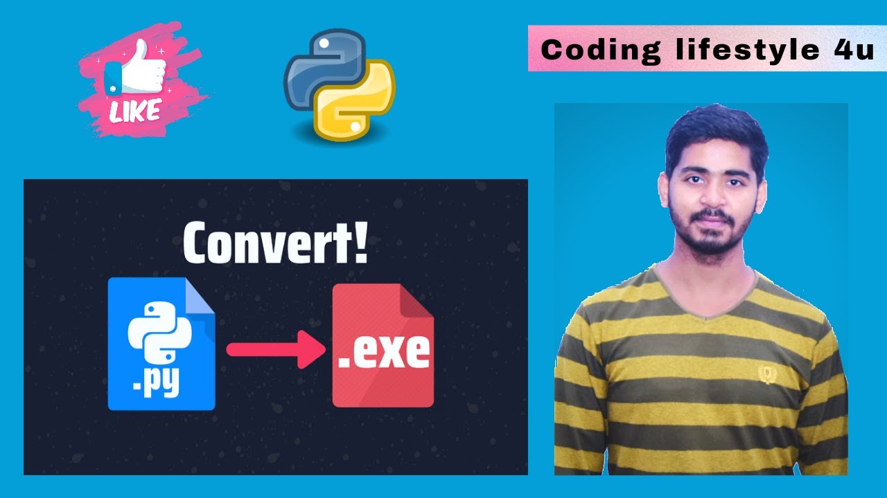 How To Convert Python File To Exe Youtube