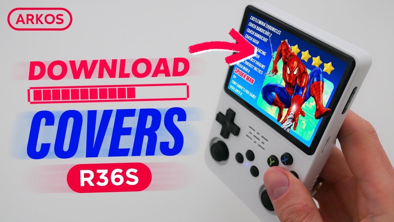 How To Download Game Covers On R36s Console Preview For Games On