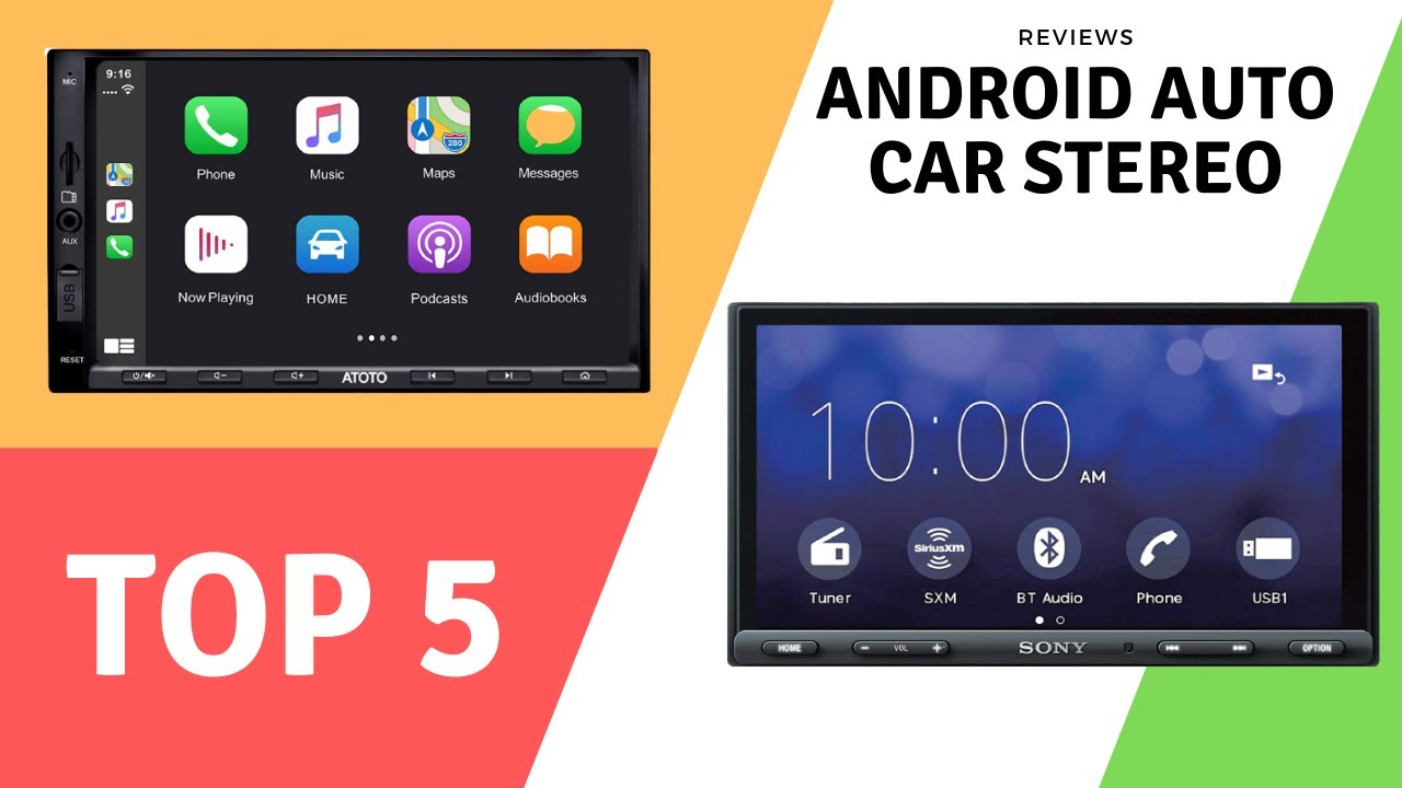 The Top 5 Best Android Auto Car Stereo Reviews 2020 Youtube