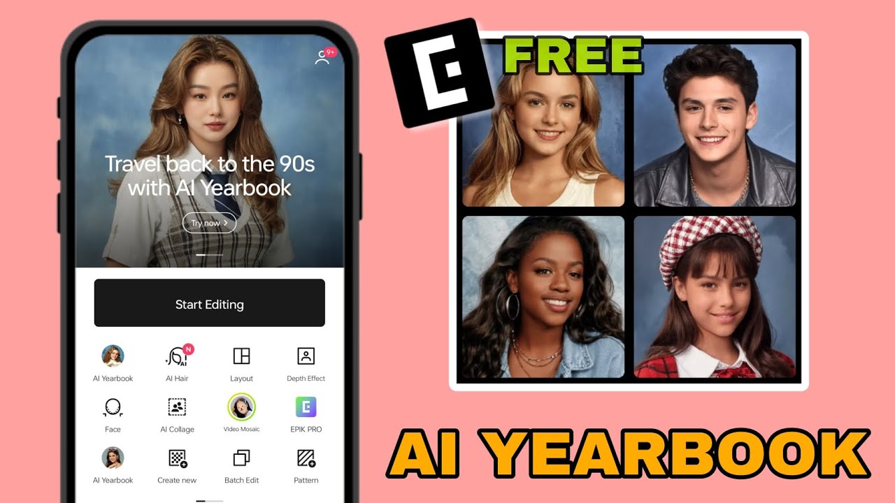 Free Ai 90 S Yearbook Tutorial Alternative Ai For Free Youtube