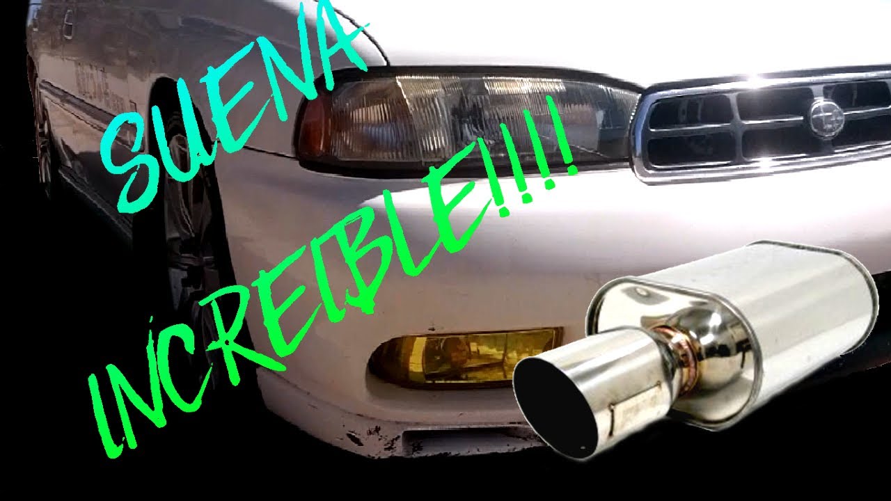 Subaru Sonido De Escape Boxer Sound Ej22 Escape Deportivo Exhaust