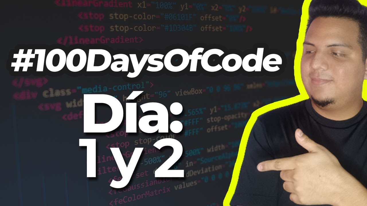 Aprendiendo Frontend Con 100daysofcode Día 1 Y 2 Html Youtube