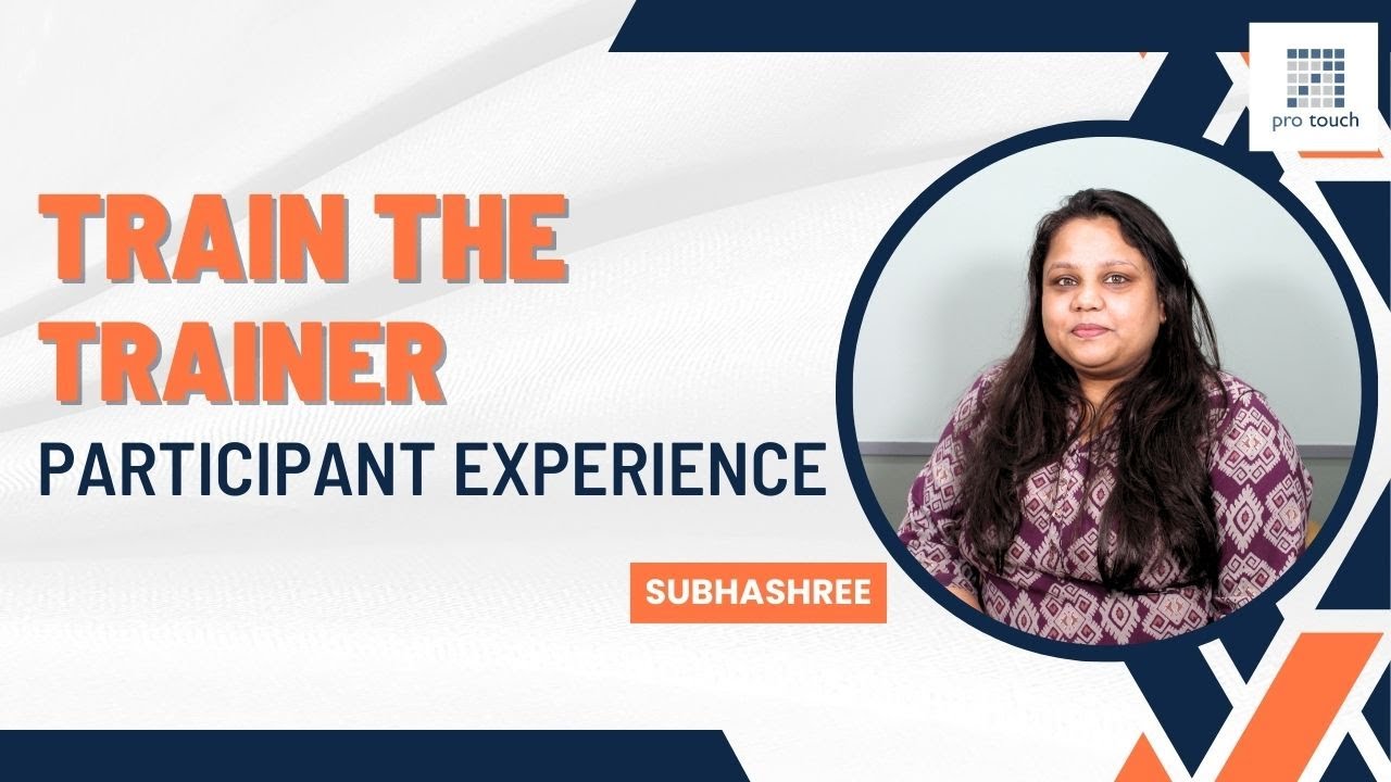 Participant Experience Train The Trainer Certification Youtube