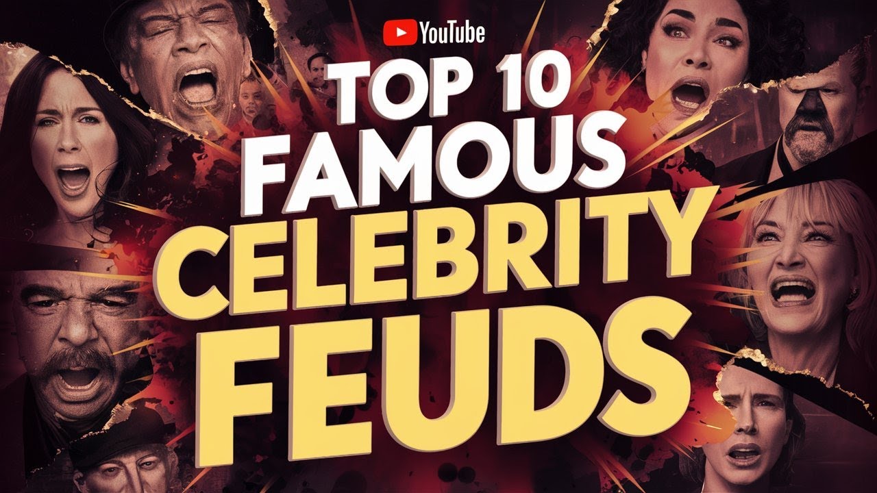 Top 10 Famous Celebrity Feuds In Hollywood History Youtube