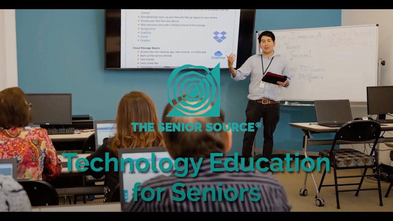 Technology Education For Seniors Youtube