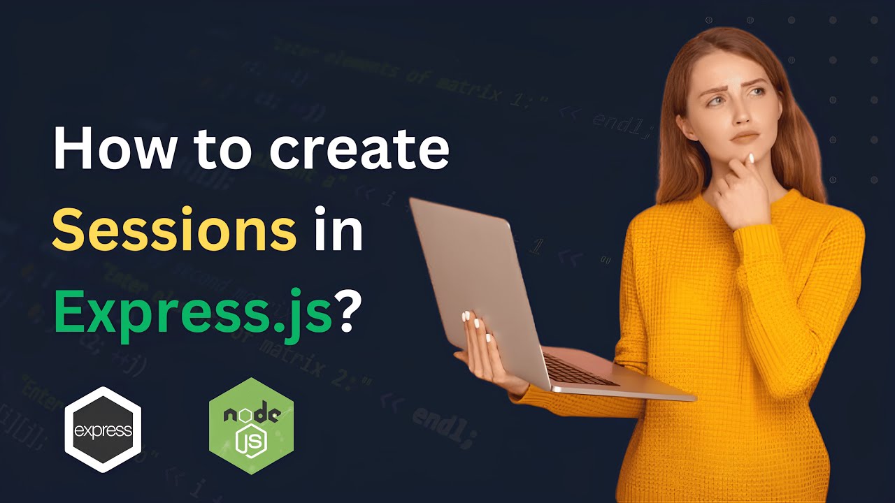 How To Create Session In Express Js Youtube