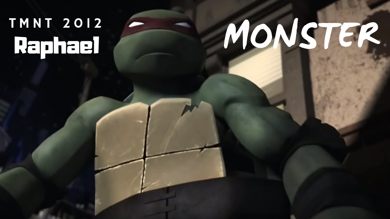 Tmnt 2012 Raphael Monster Youtube