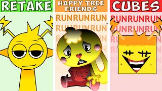 Sprunki Retake Vs Happy Tree Friends Comparison Incredibox Sprunki Mods