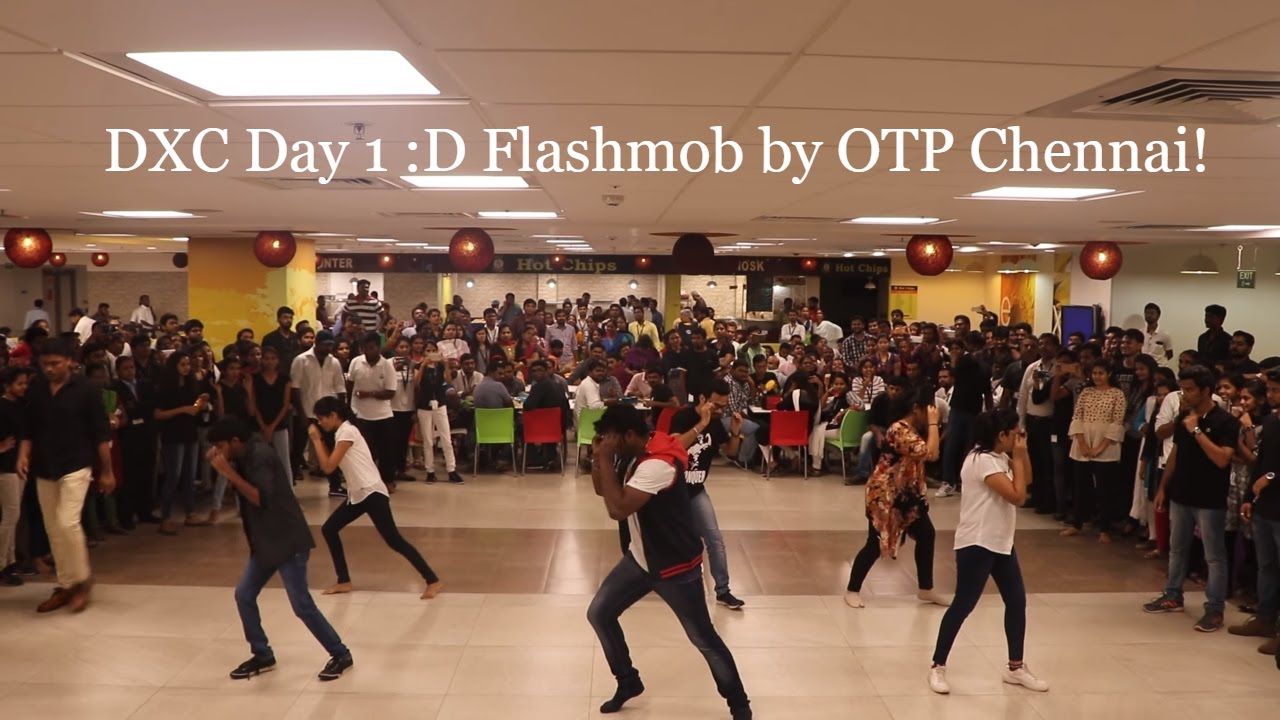 Dxc Technology Chennai Flashmob 2017 Youtube