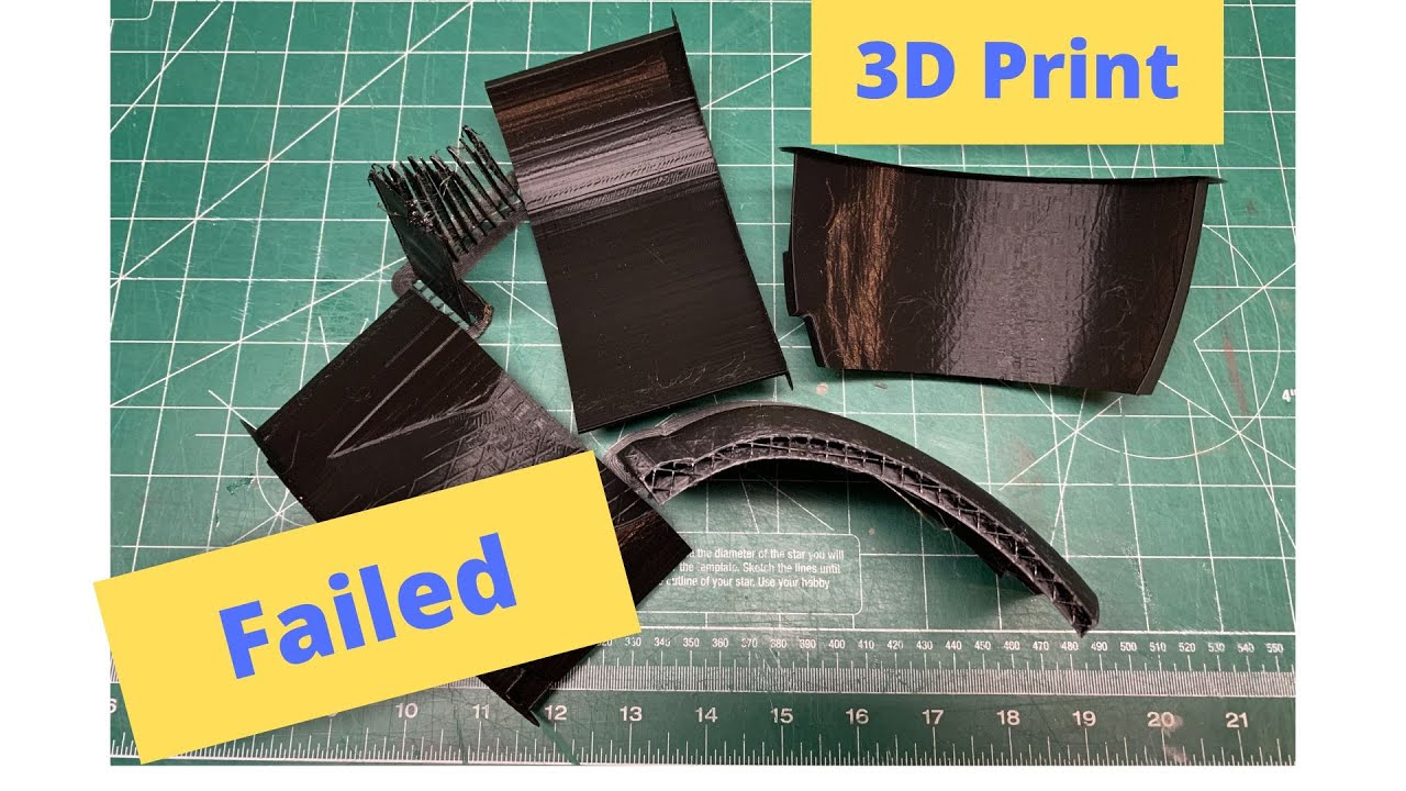 How To Fix Poor Bed Adhesion 3d Print Fail Youtube