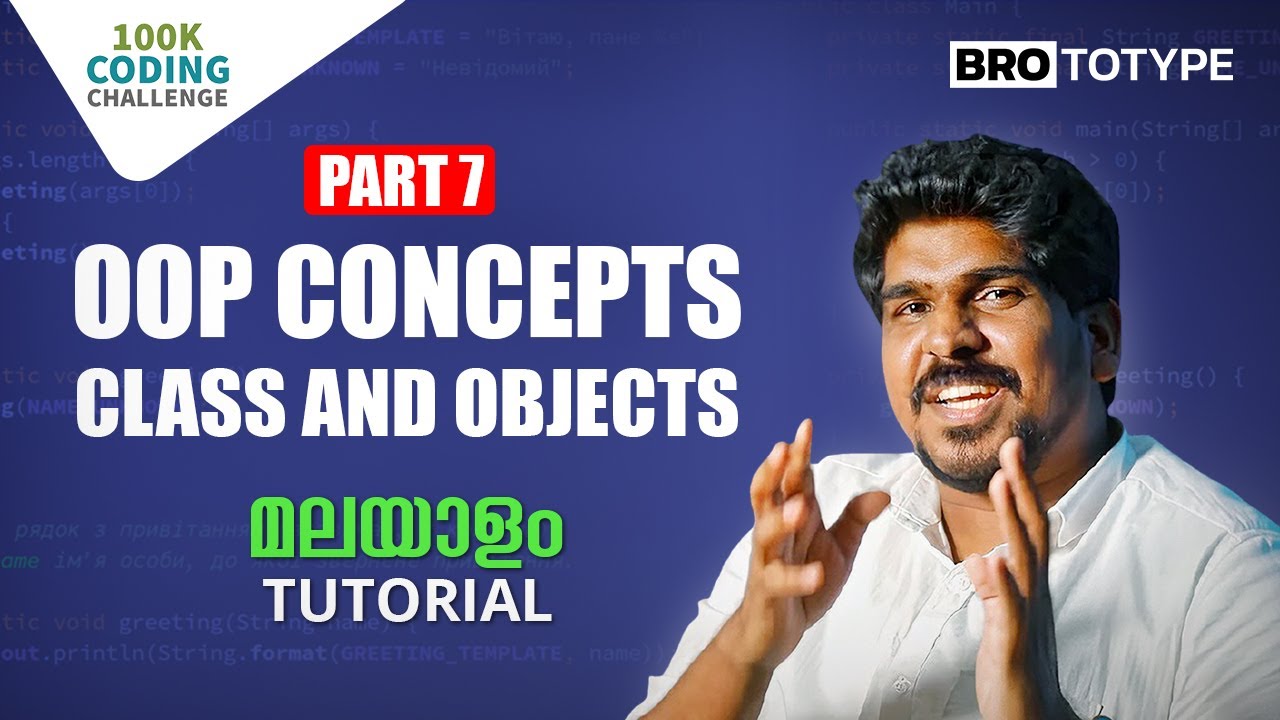 Part 7 Oop Concepts Class And Objects Java Programming Malayalam
