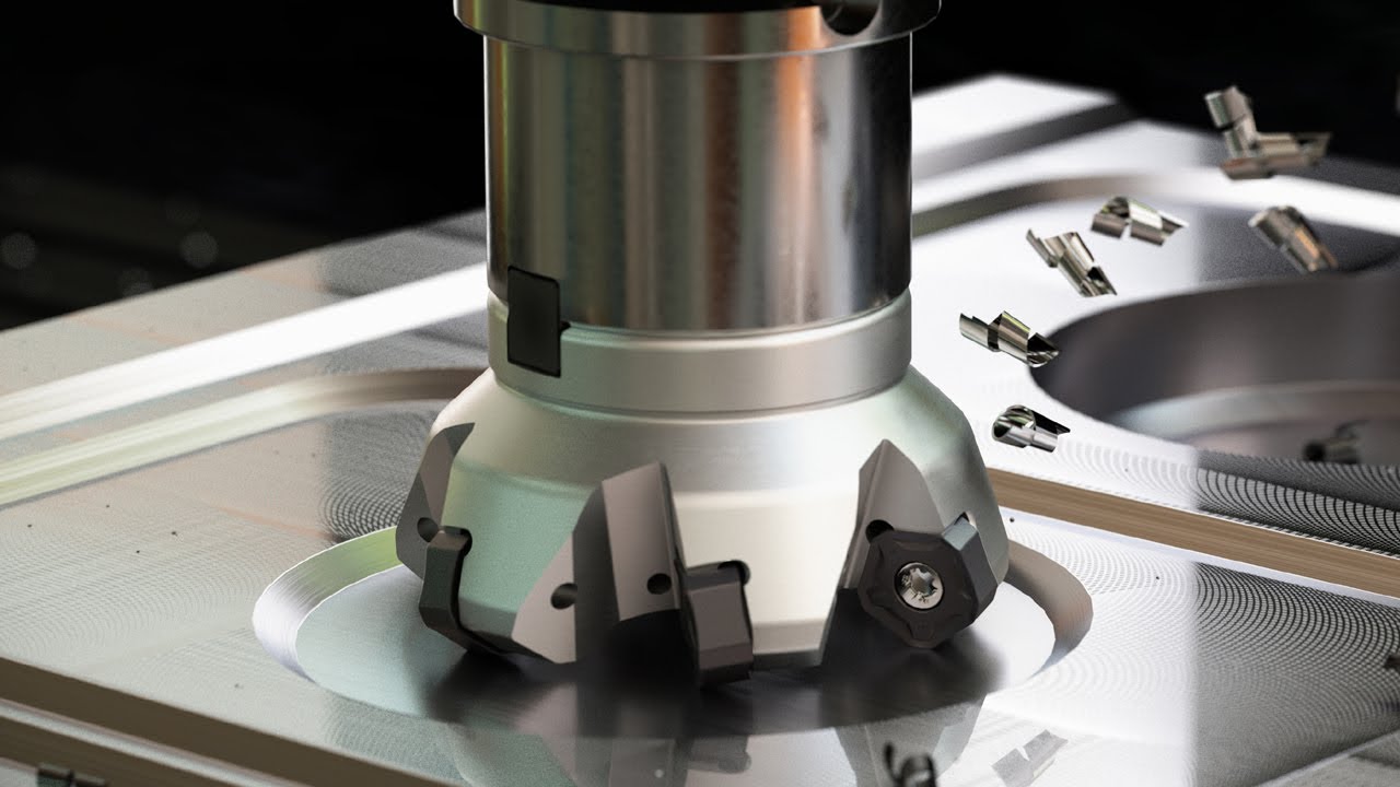 Indexable Aluminium Face Milling Cutter Dic Face Milling Cutter