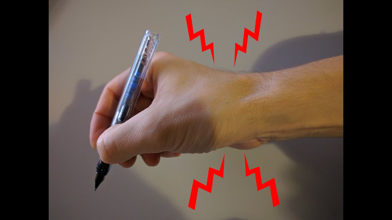 How To Stop Wrist Pain When Writing Youtube