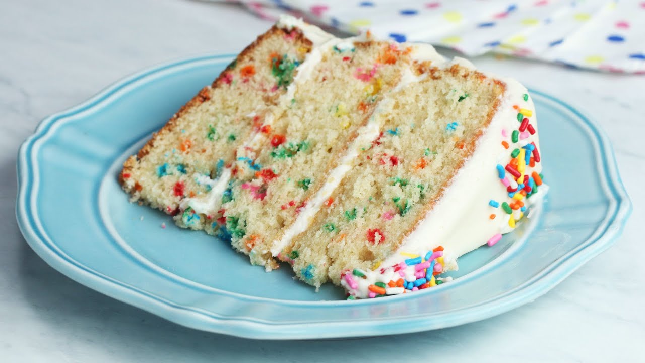 The Ultimate Confetti Cake Youtube