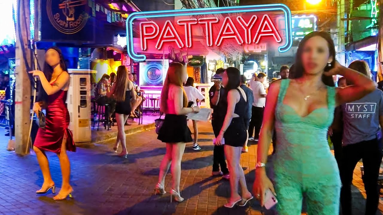 Pattaya Walking Street Nightlife Scenes December 2022 Youtube