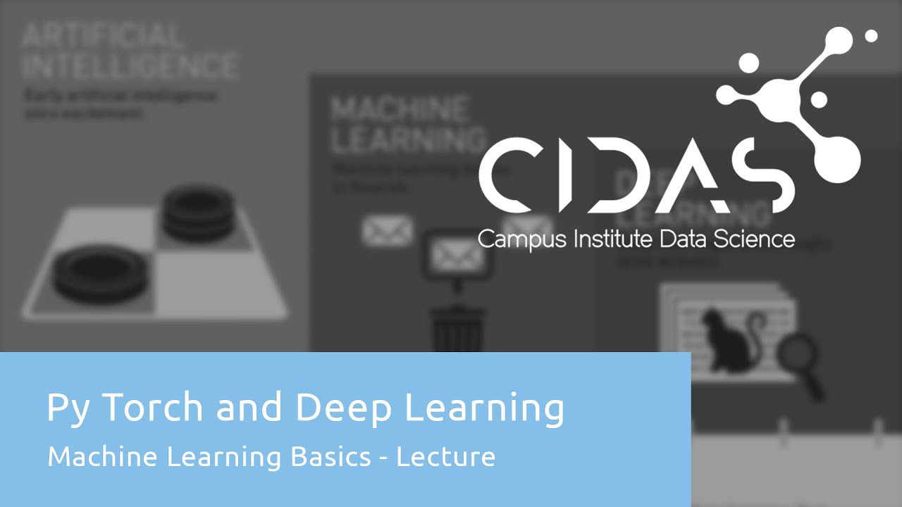 Introduction To Pytorch And Deep Learning I Machine Learning Basics