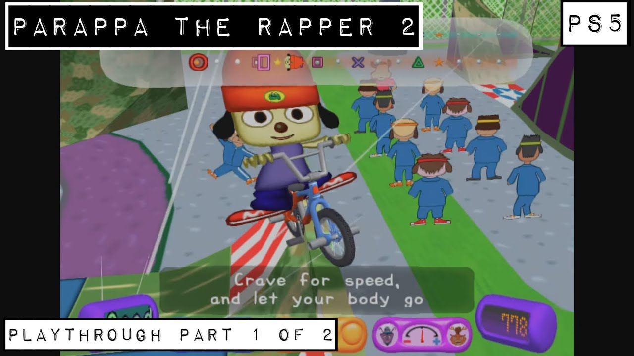 Parappa The Rapper 2 Playthrough Part 1 Of 2 Ps5 Gameplay Ps4