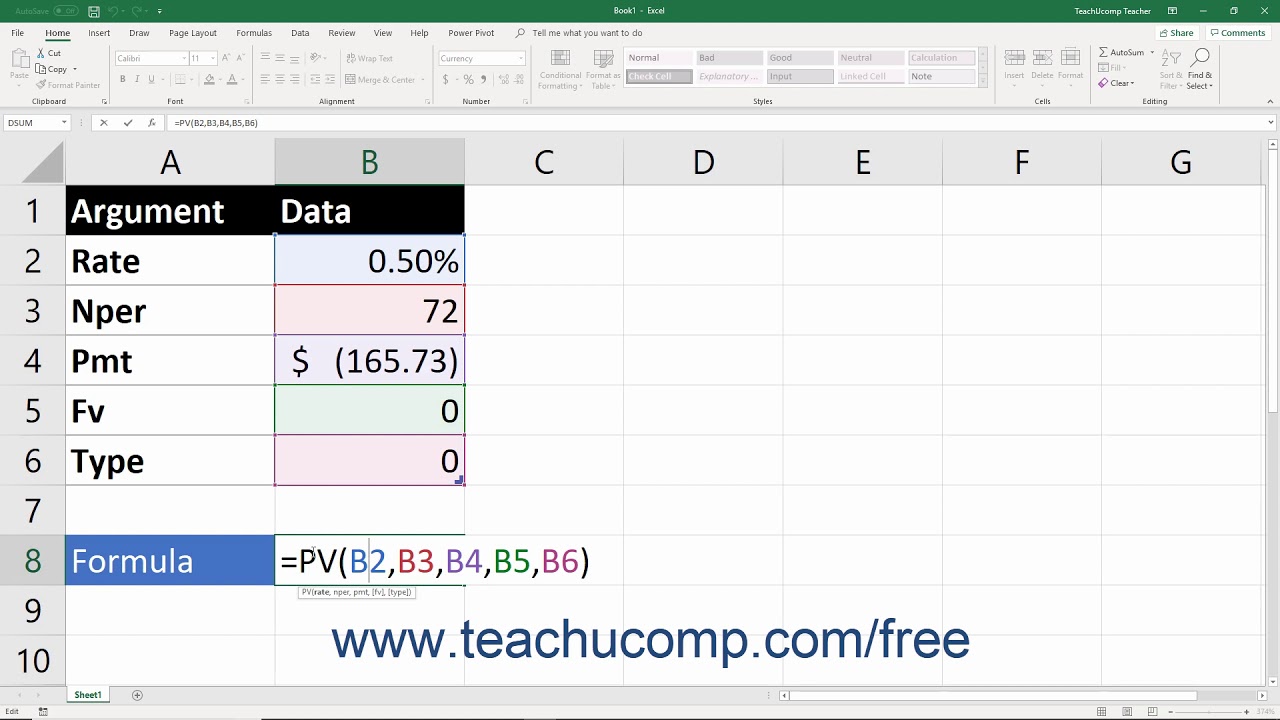Present Value Pv What Is It And How To Calculate Pv In 45 Off
