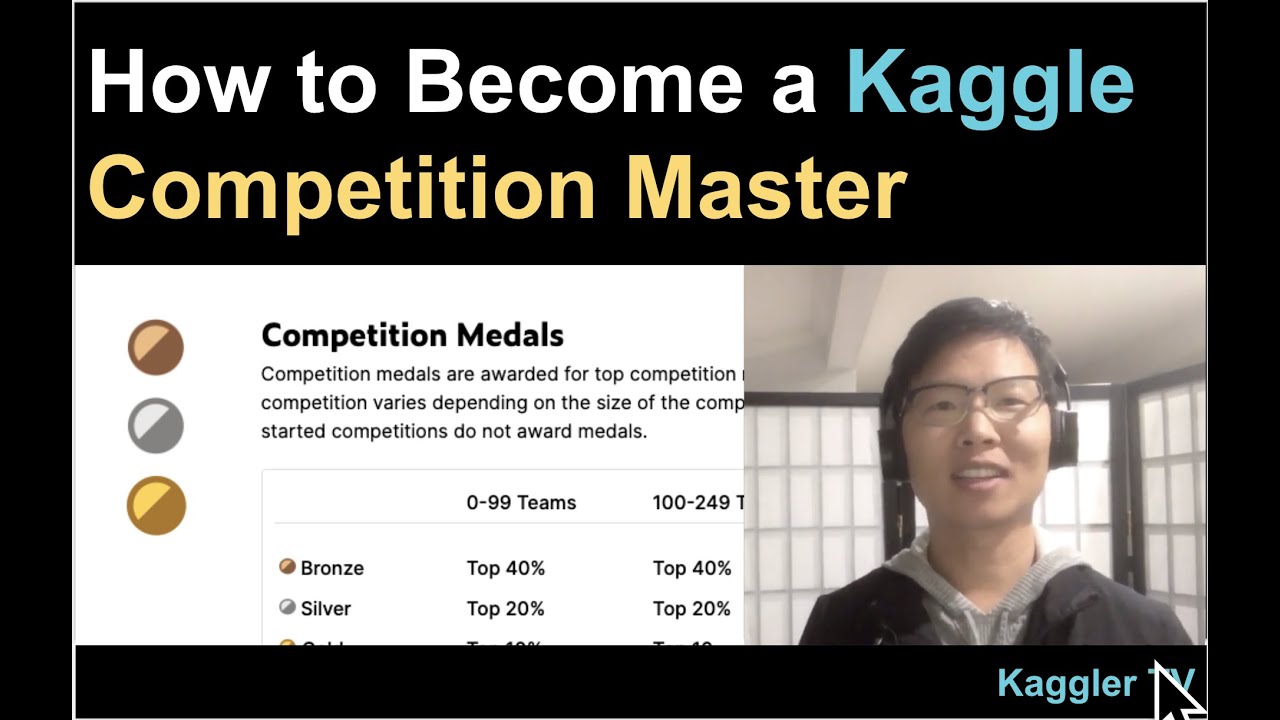 How To Become A Competition Master At Kaggle Youtube