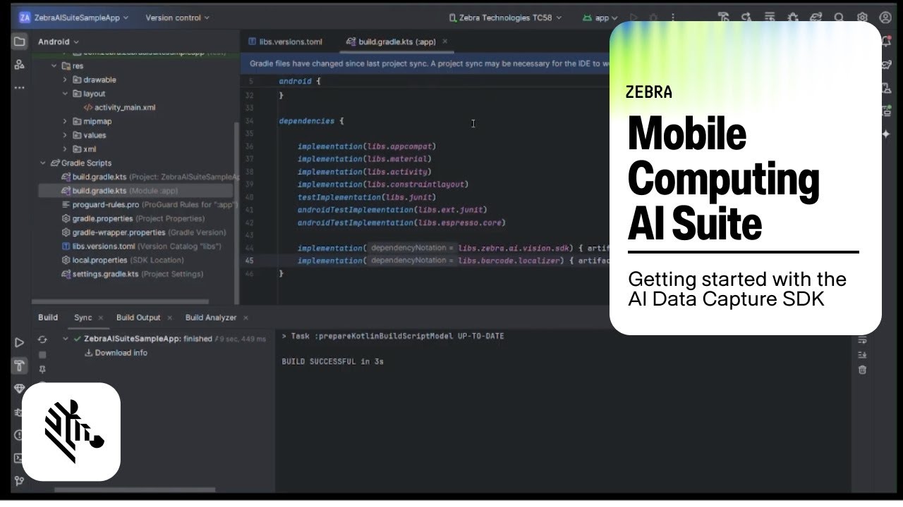 Zebra Mobile Computing Ai Suite Getting Started With The Ai Data