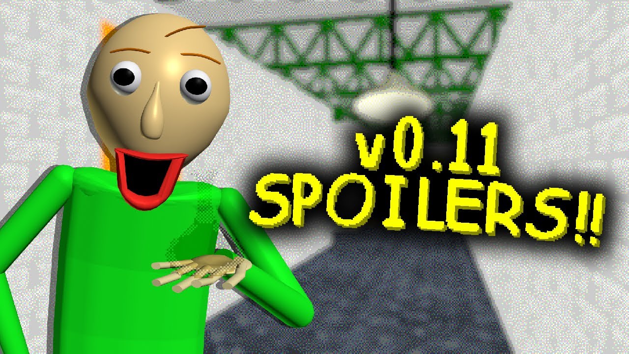 Baldi S Basics Plus V0 11 Pre Release Youtube