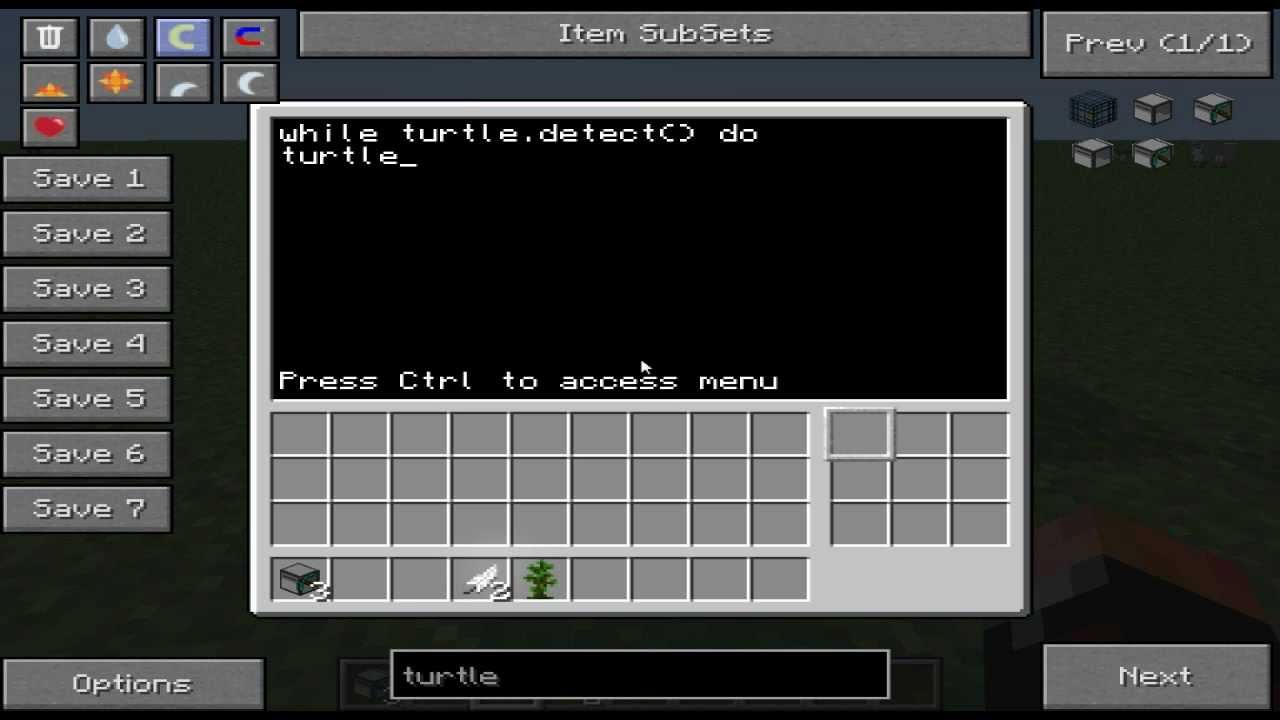 Minecraft Computercraft Turtle Youtube