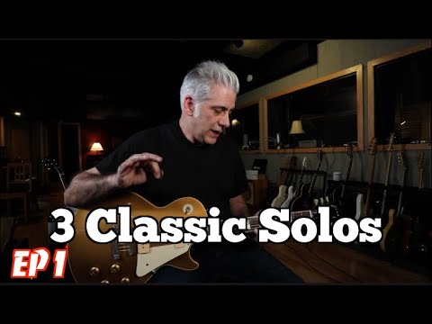 3 Classic Guitar Solos Explained Youtube