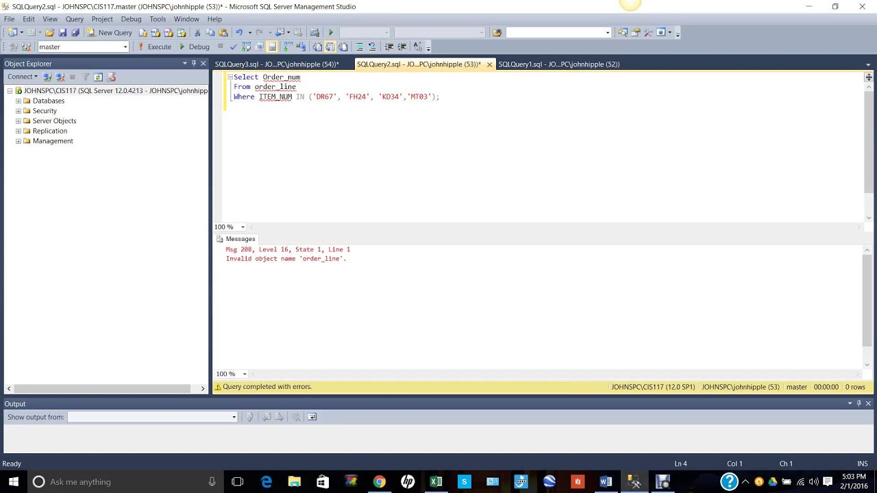 Sql Nested Queries Youtube