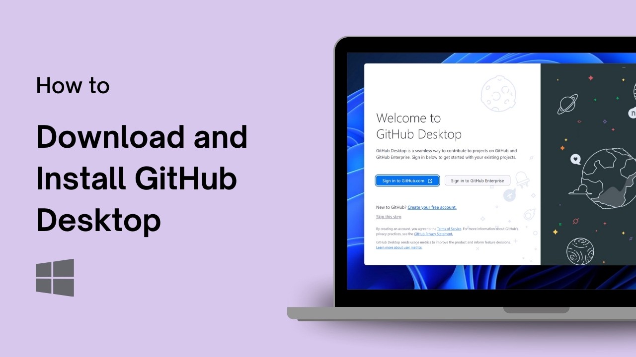 How To Download And Install Github Desktop On Windows 11 Youtube