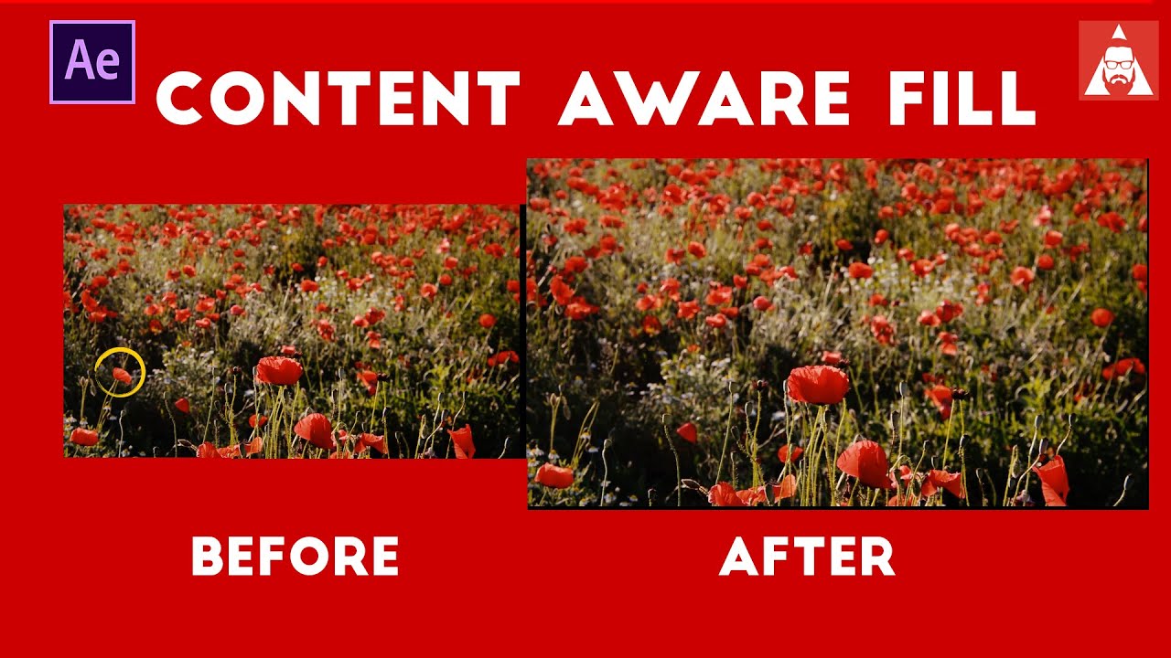 Remove Any Object From Video Using Content Aware Fill After Effects