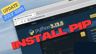 How To Install Pip In Python 3 13 5 Easily Official Method The Code ...