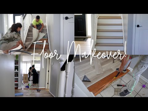 Floor Makeover Stunning Transformation Youtube