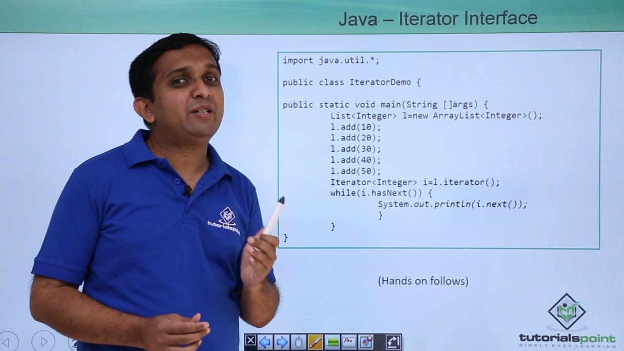 Java Collection Interface Iterator Youtube
