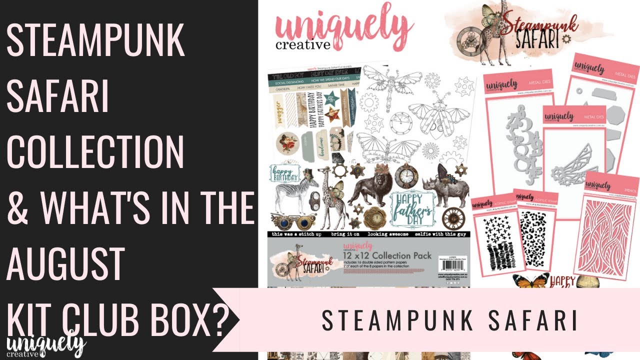 Steampunk Safari Whats On The Box Youtube