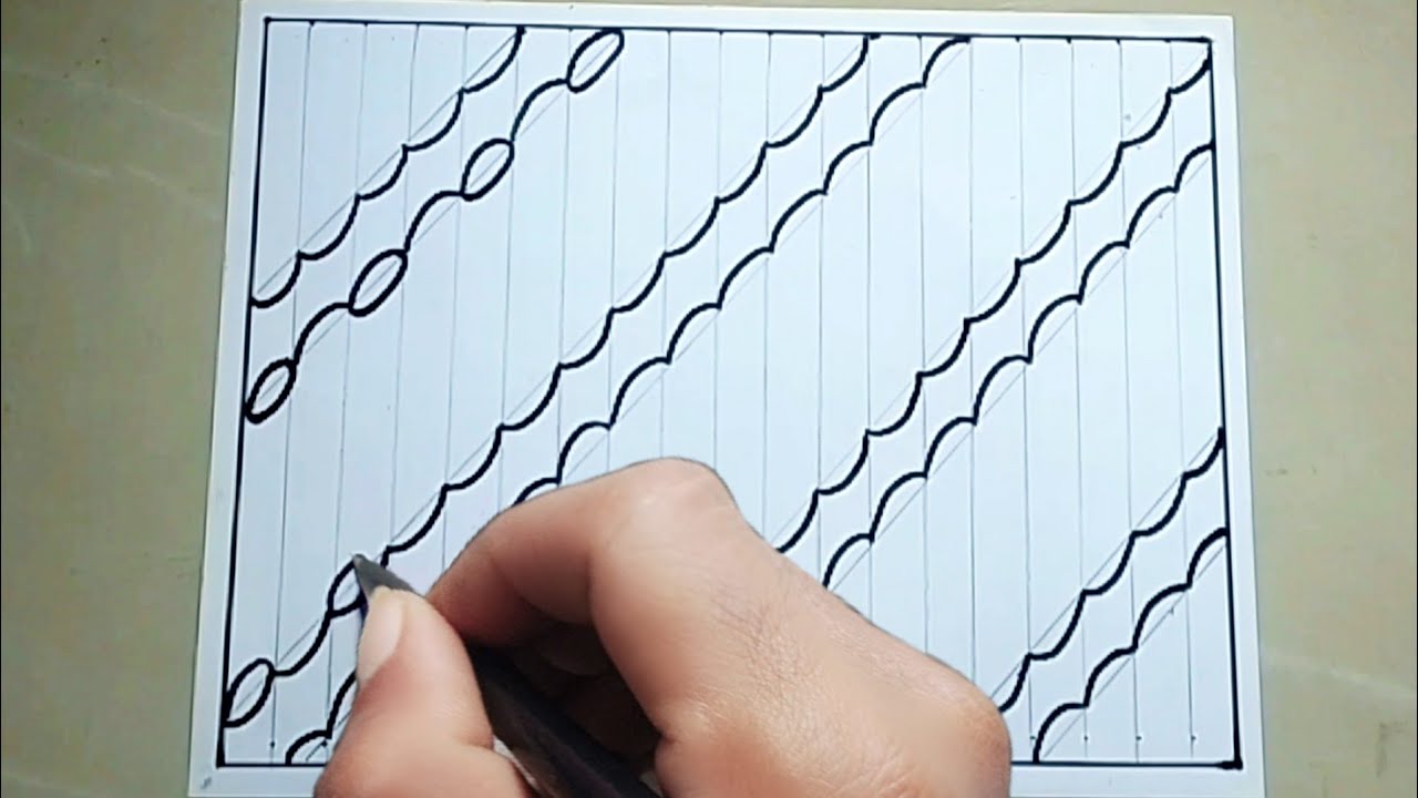 Tutorial Cara Menggambar Batik Parang Yang Mudah Youtube